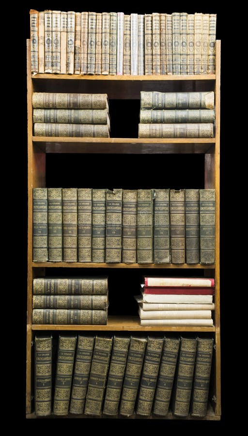 Old books on shelf stock photo. Image of cover, paper - 34490724