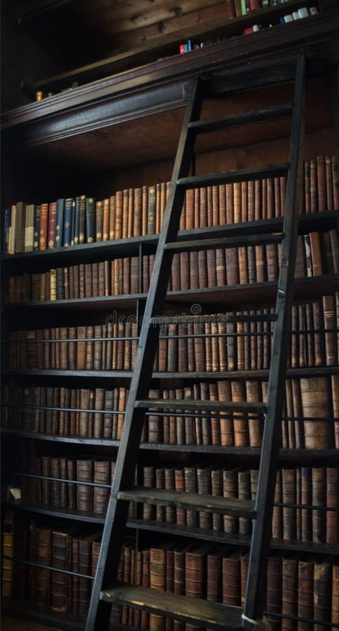 Old books on shelf stock image. Image of ireland, books - 330590125