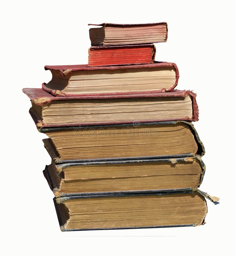 Pile of old books stock photo. Image of ancient, aged - 2106180
