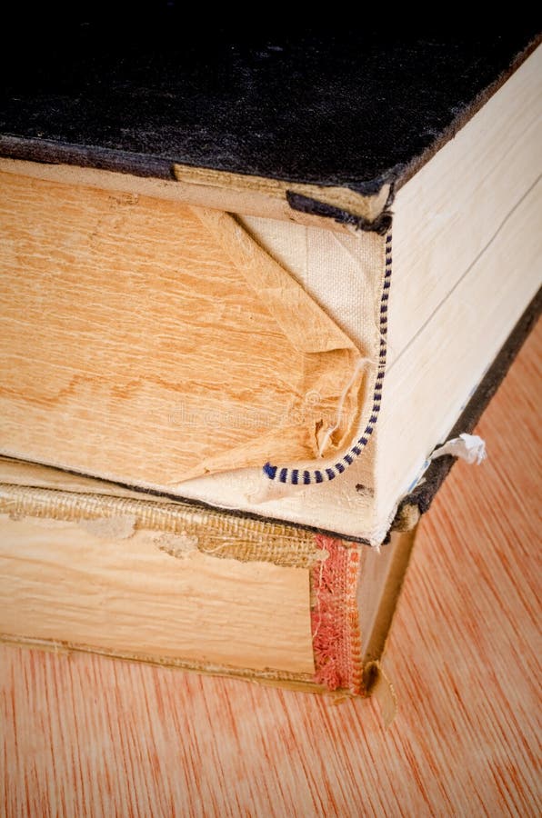 Old books stock image. Image of worn, binding, detail - 95321515
