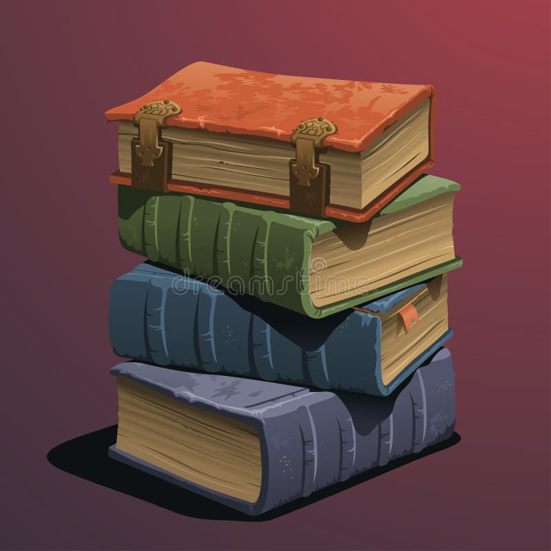 Cartoon Stack Books Stock Illustrations – 17,281 Cartoon Stack Books ...