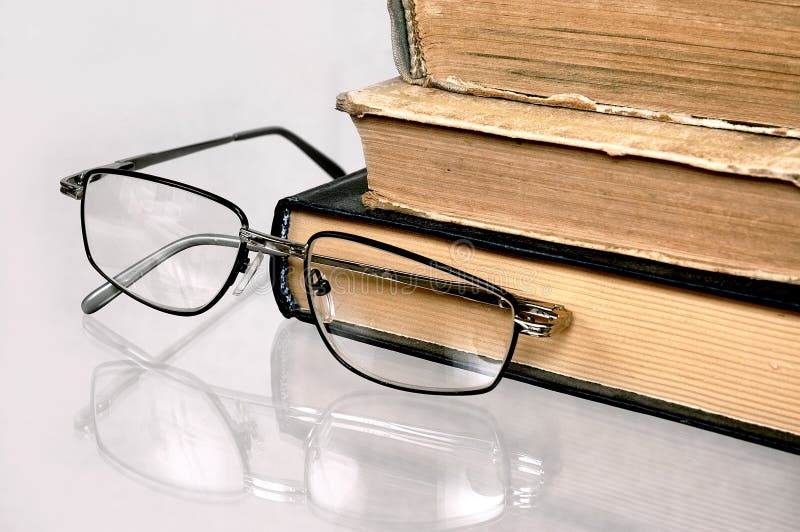 Old books on a table. stock photo. Image of educational - 414202