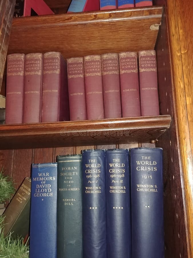 Old Books from Windsor Manor Editorial Image - Image of manor ...