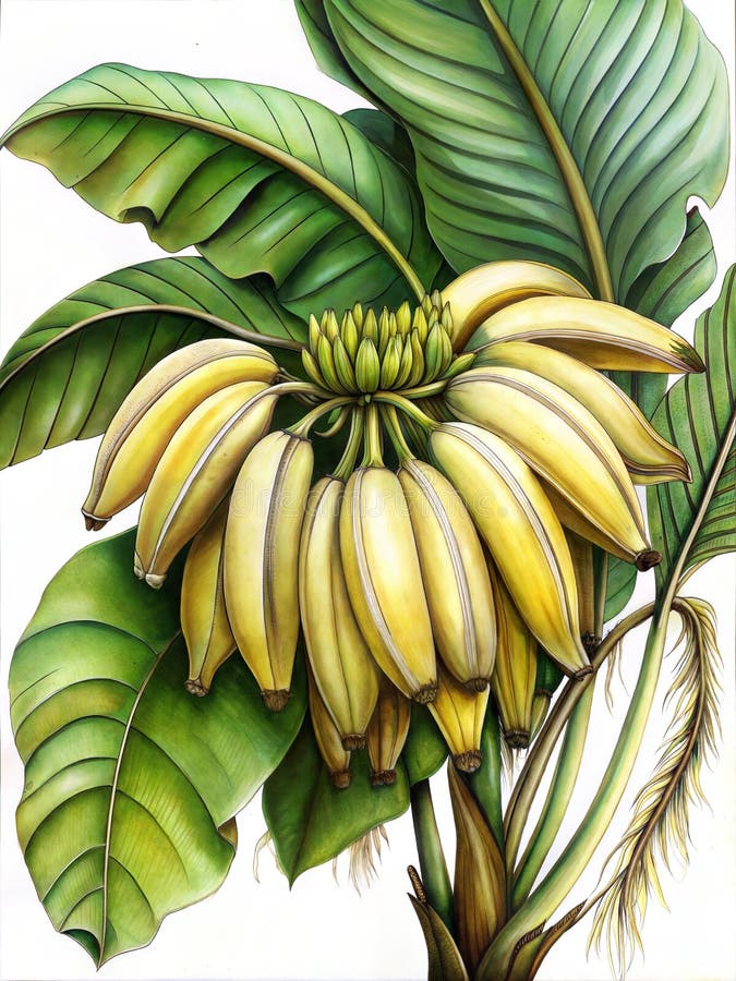 Old Botanical Hyper-detailed Illustration, Pattern Design, AI Generated ...