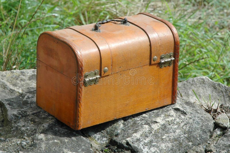 Old box stock image. Image of wood, trunk, retro, case - 15937975