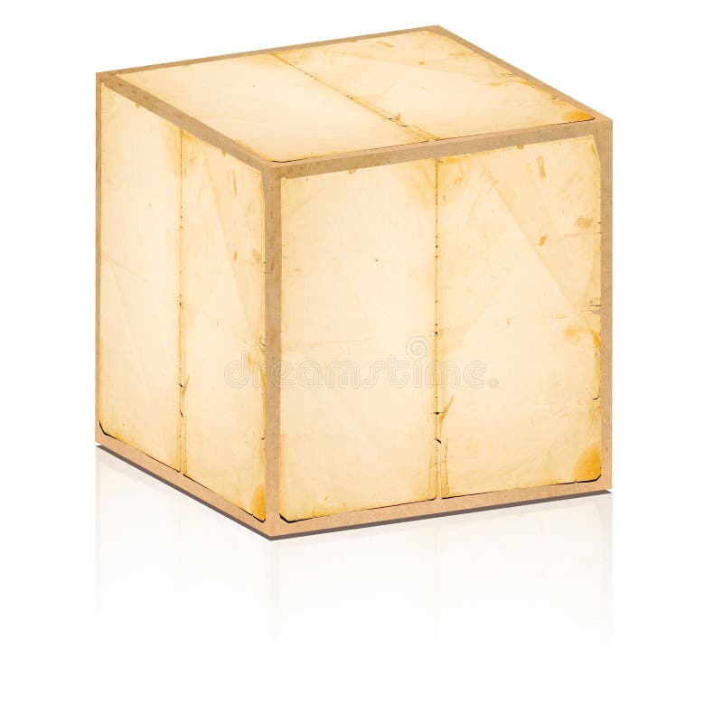 Old box stock photo. Image of scratch, retro, package - 24835274
