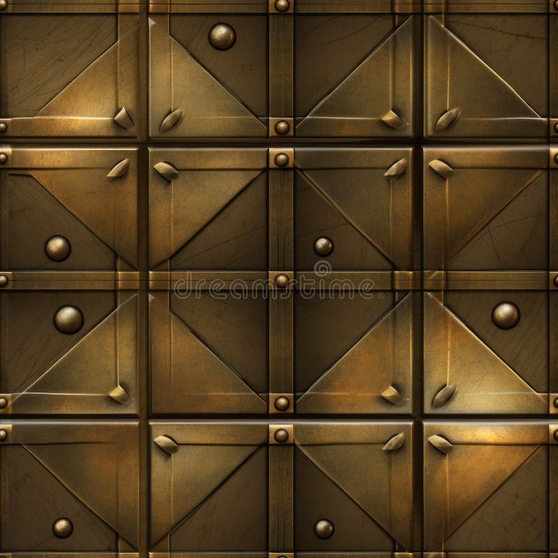 Old Brass Panel Texture with Beams Texture , Generated by AI Stock ...