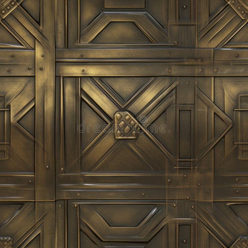 Old Brass Panel Texture with Beams Texture , Generated by AI Stock ...