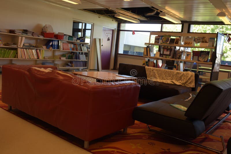 A Old Break Room at a School Editorial Stock Image - Image of high ...