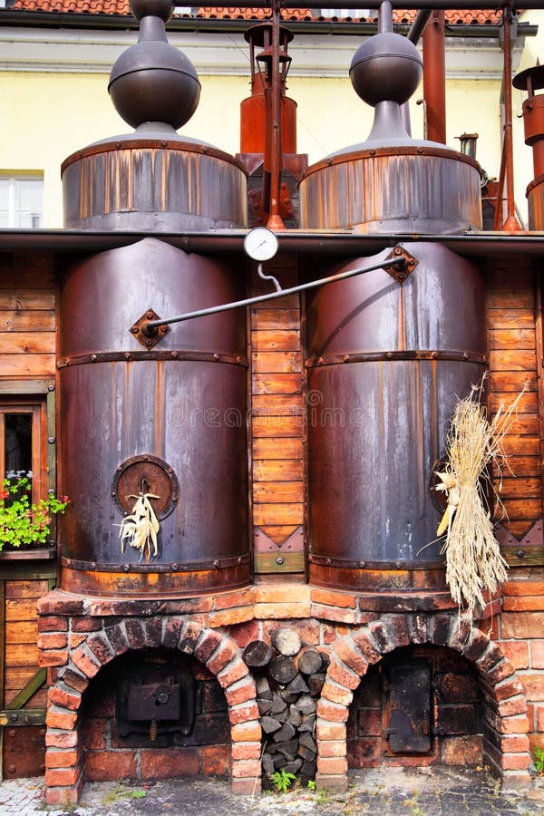 Old brewery stock image. Image of larger, czech, line - 14309651