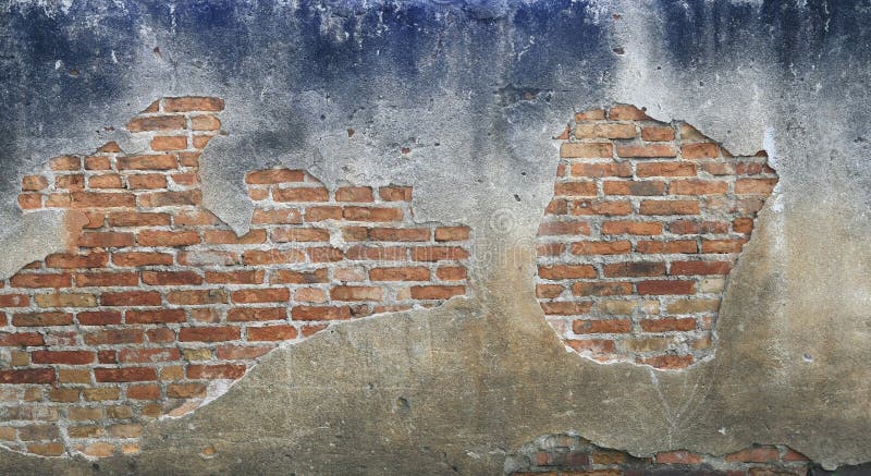Old brick block wall stock photo. Image of rough, obsolete - 34116358