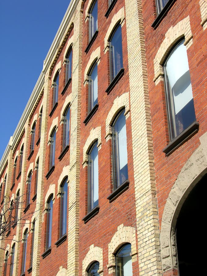 Old Brick Building stock photo. Image of architecture, brick - 393466