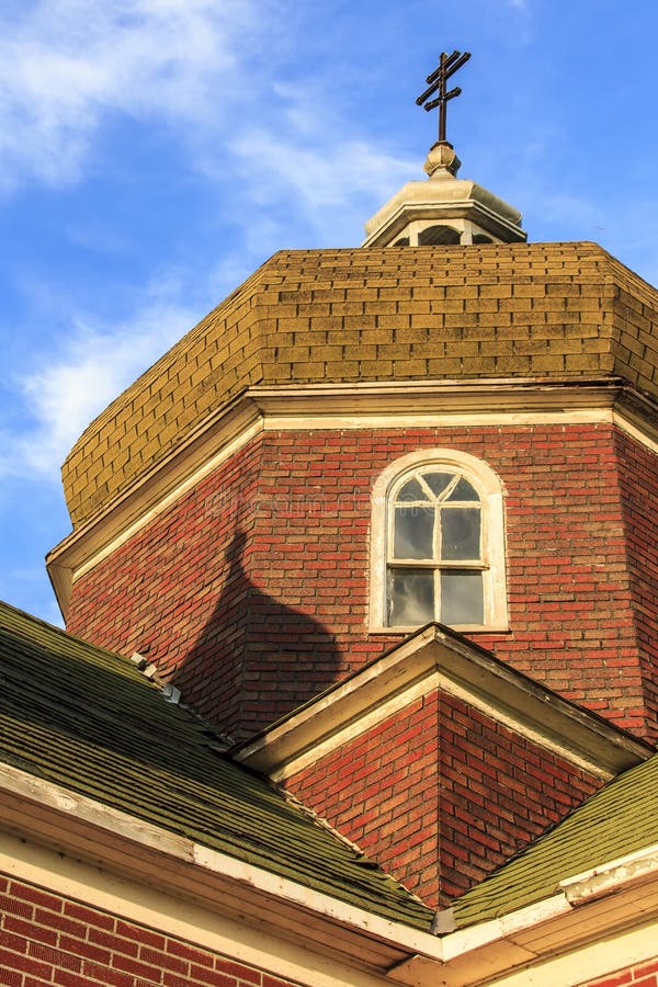 Old Brick Church stock image. Image of christianity, architecture ...