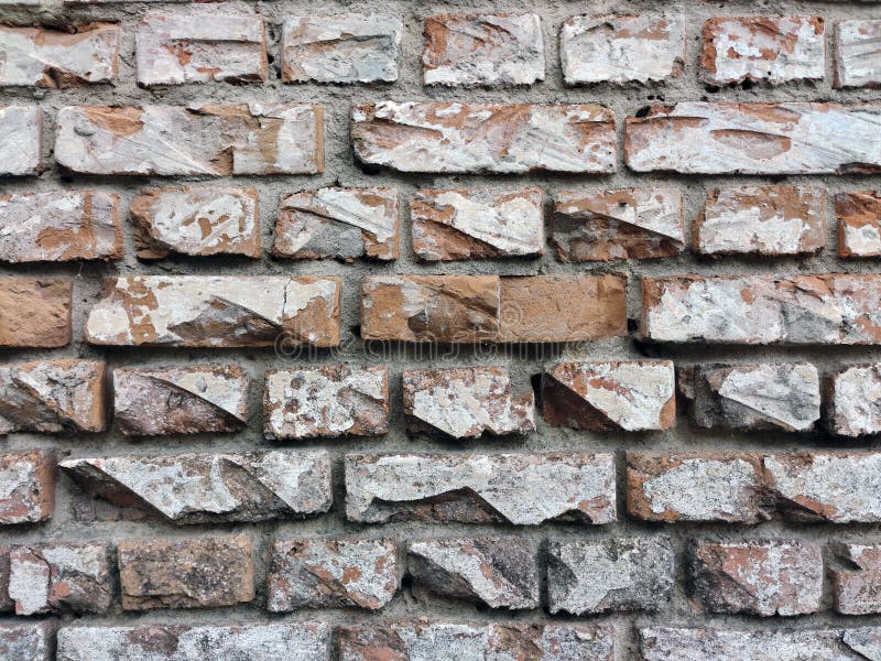 Brick wall with gaps stock image. Image of stonemason - 14896497
