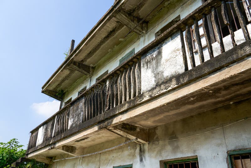 Old Brick Houses in Rural China Stock Image - Image of tree, dark ...