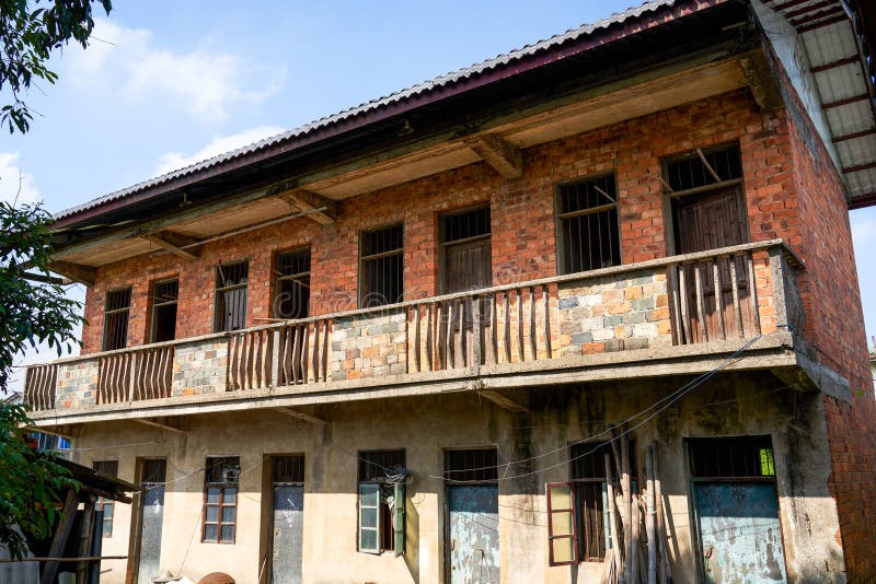 Old Brick Houses in Rural China Stock Photo - Image of abandoned, brick ...