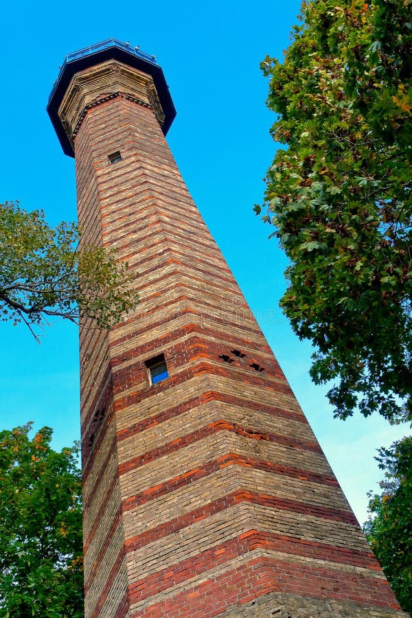 Old Brick Pipe at the Plant Stock Image - Image of diagonal, brick ...