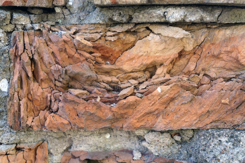 Brick wall with gaps stock image. Image of stonemason - 14896497