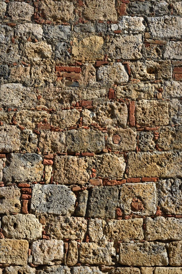 Old brick stone wall stock image. Image of solid, structure - 134829611