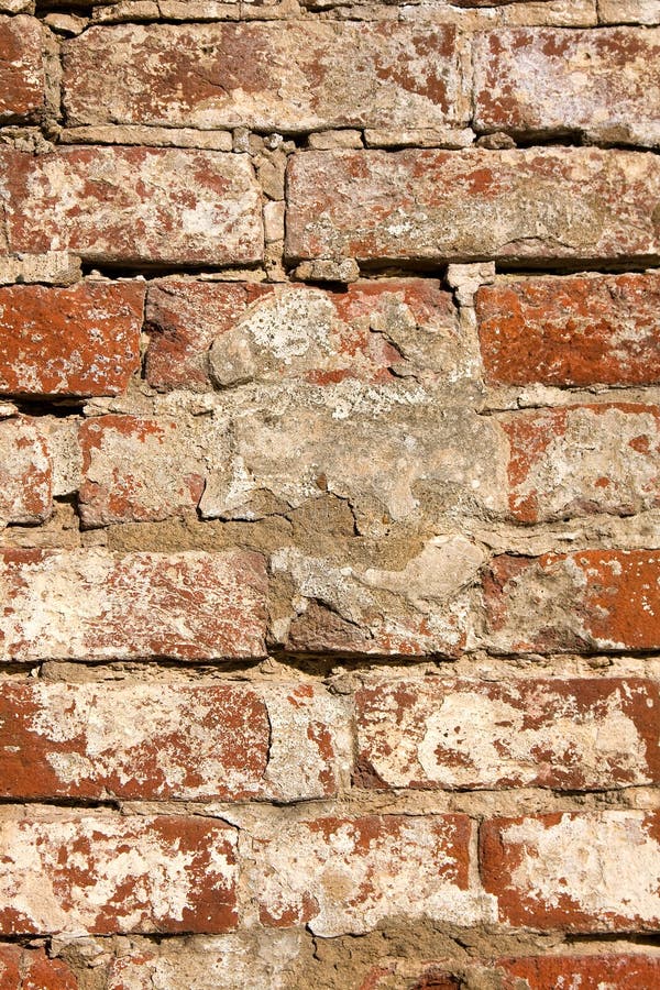 Old brick wall stock photo. Image of background, stucco - 16775530