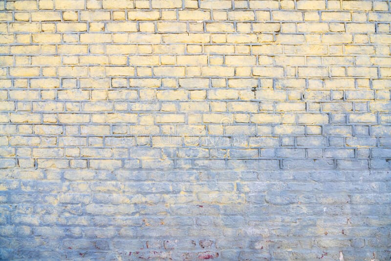 Old Brick Wall Background, Antique Yellow Brick Surface of Ancient Masonry Stock Photo - Image ...