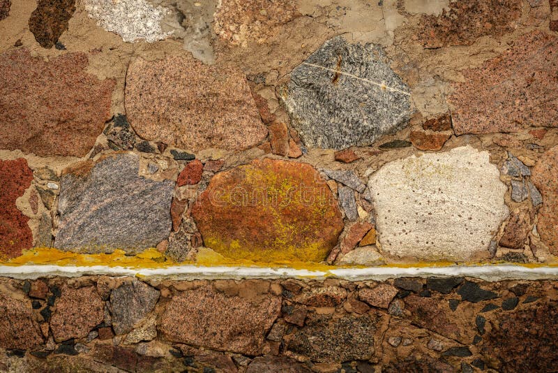 Old Brick Wall in Countryside Stock Photo - Image of cube, abstract ...