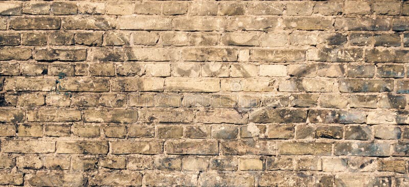 Old Brick Wall with Graffiti Fragments Stock Photo - Image of city ...