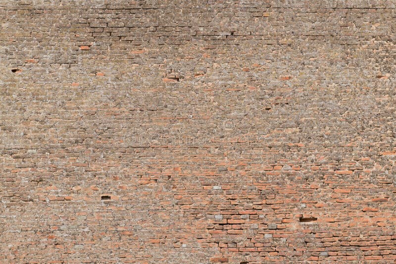 Irregular Red Brick Wall Background Stock Photo - Image of brown ...