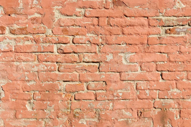 Old Brick Wall Lit by the Sun Stock Image - Image of pattern ...