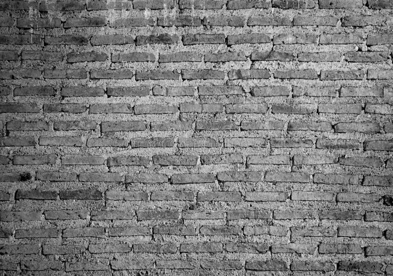 Old Brick Wall in Monotone for Background Stock Photo - Image of brick ...