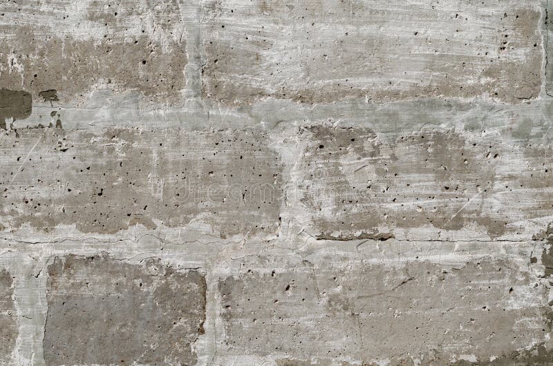 Old Brick Wall with Remnants of Close Up Stock Photo - Image of ...