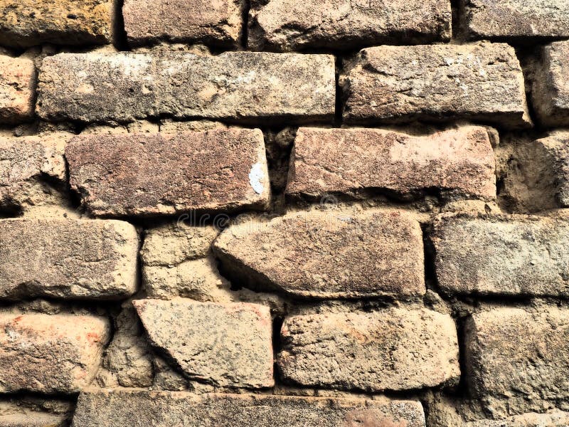 Old Brick Wall. Retro and Vintage Style Stock Image - Image of group ...