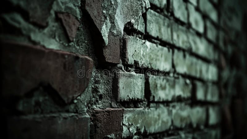 Old Brick Wall with Rusty Lock, Great for Crime or Mystery Scenes Stock ...
