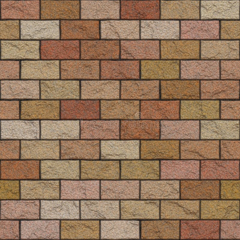 Brick Wall Seamless Generated Hires Texture (bump & Normal Map) Stock ...