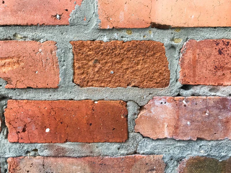 Old Brick Wall with Sharp Texture. Stock Image - Image of partly, frame ...
