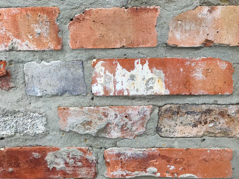 Old Brick Wall with Sharp Texture. Stock Photo - Image of background ...