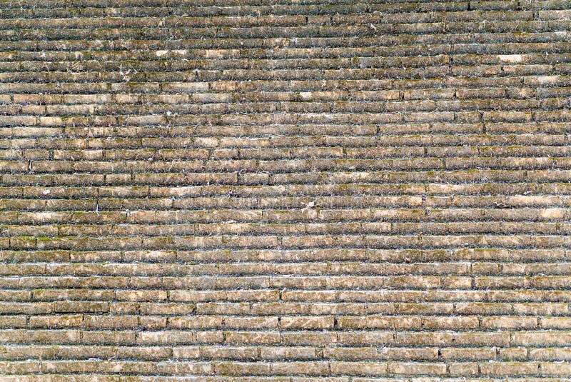 Old Brick Wall Texture for Background in the Temple Stock Photo - Image ...