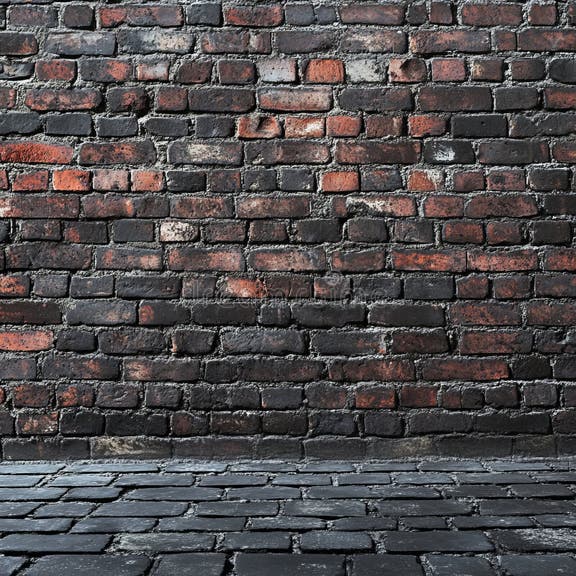 Old Brick Wall Texture and Background. Vector Illustration. Eps 10 Stock Illustration ...