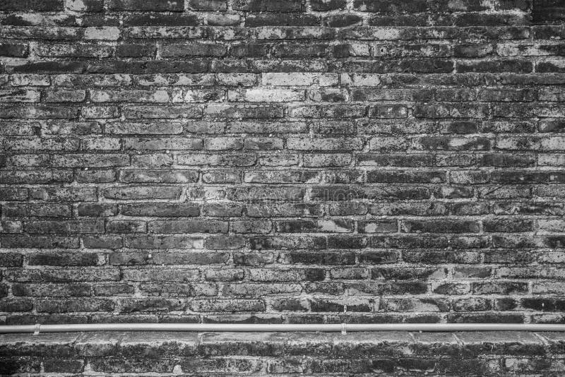 Black and White Brick Wall Texture Background Stock Photo - Image of ...