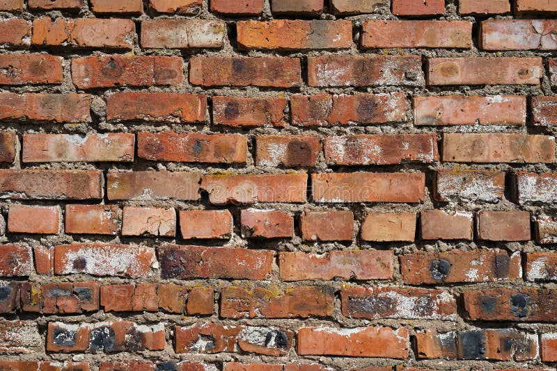 Old Brick Wall, Texture of an Old Building, Red Texture Stock Photo ...