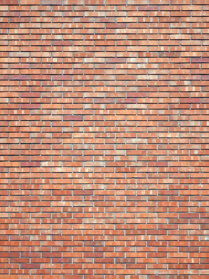 Red Wall. Old Brick Texture. Irregular Pattern. Stock Photo - Image of ...