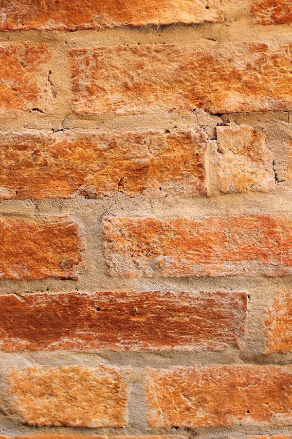 Old Brick Wall, Vintage Style. Stock Image - Image of pattern, light ...
