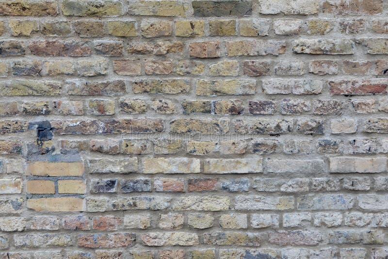 Old Brick Wall in Vintage Style Stock Image - Image of texture, pattern ...