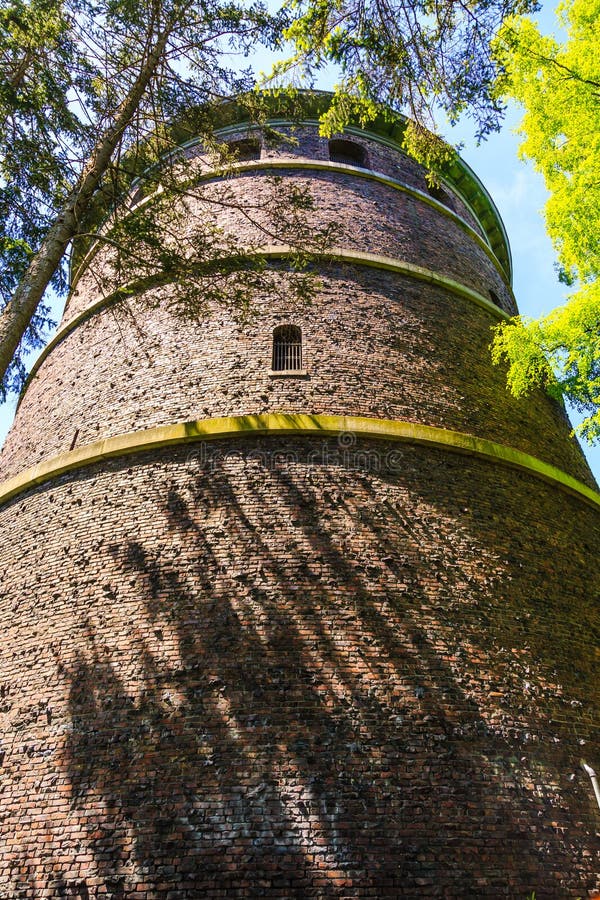Old Brick Water Tower stock photo. Image of building - 98715610
