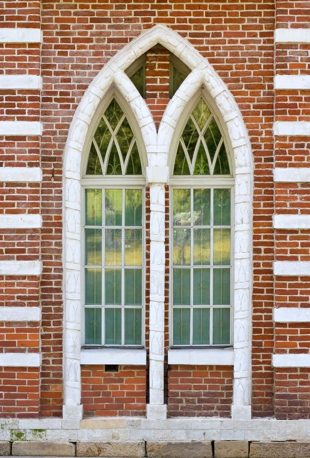 Old Brick Window Architecture Detail Stock Photo - Image of design ...