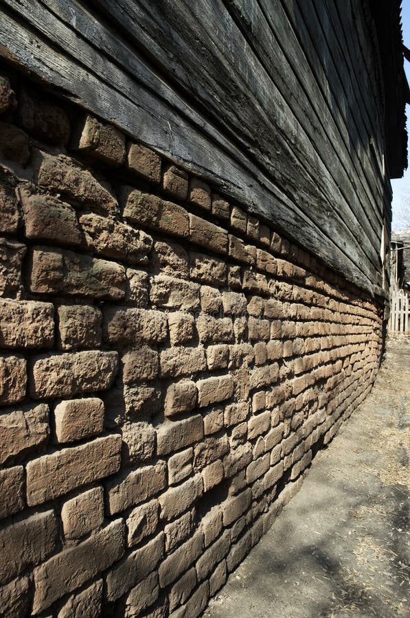 Old bricks stock image. Image of building, perspective - 709883