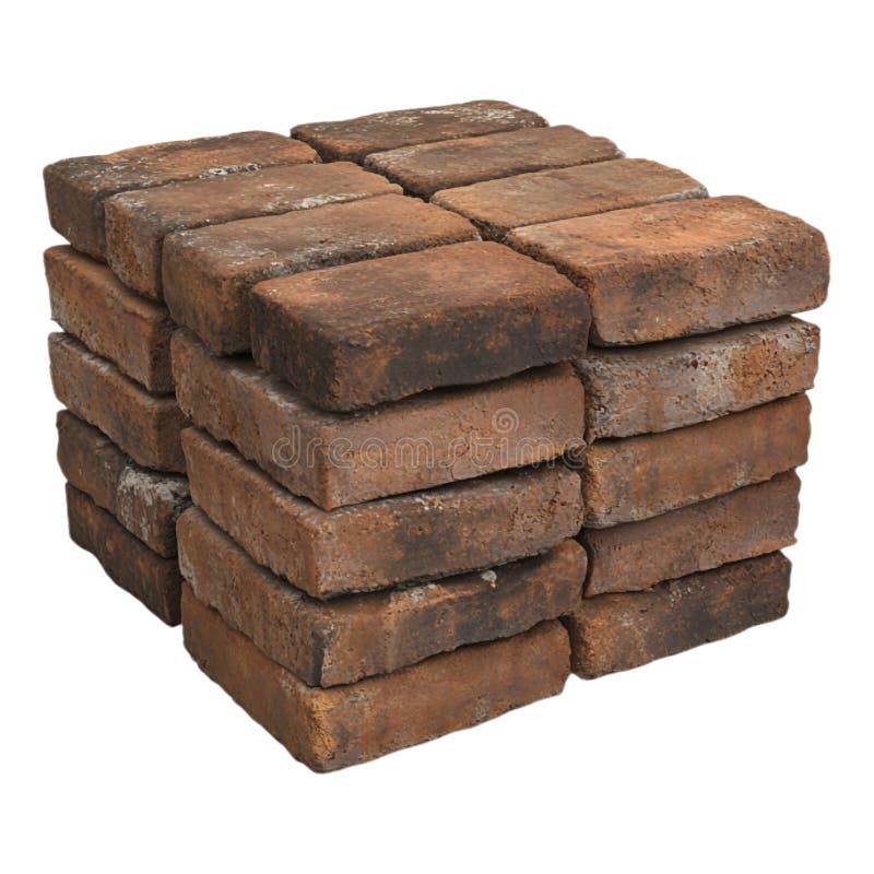 Old Bricks Against Transparent Background for Backgrounds or Textures ...