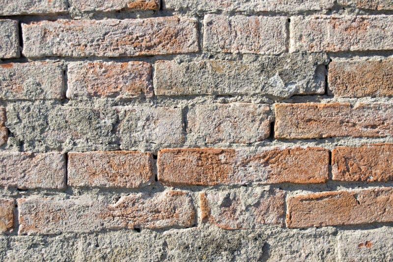 Old Bricks Wall Used As Background Texture Stock Image - Image of aged ...