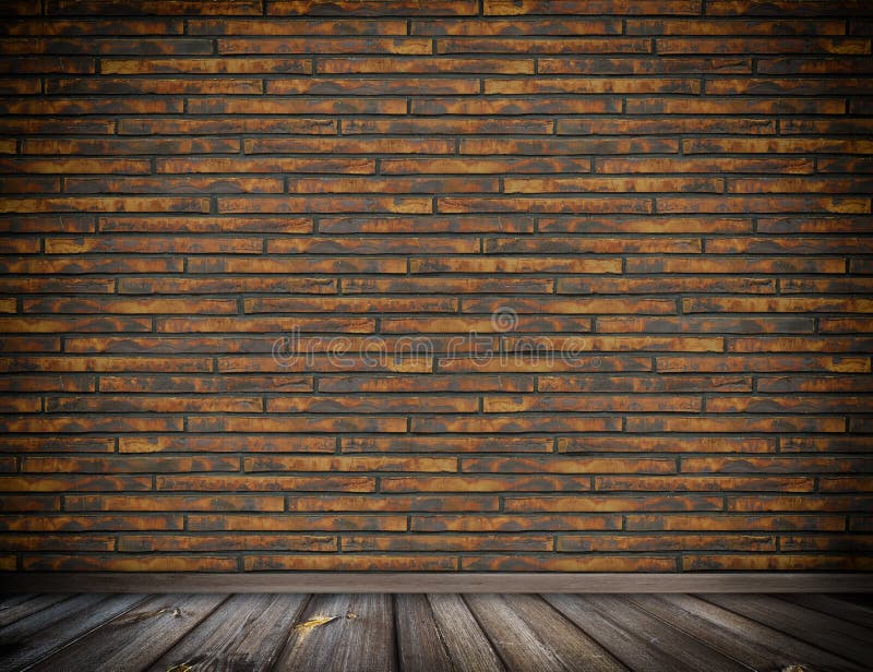 Old Bricks Wall and Old-fashioned Wooden Frame. Stock Image - Image of ...