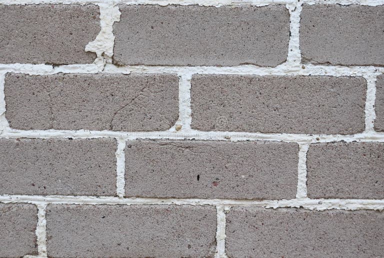 Old Brickwork. Brick Wall. White Silicate Brick. Crumbling Brick from ...